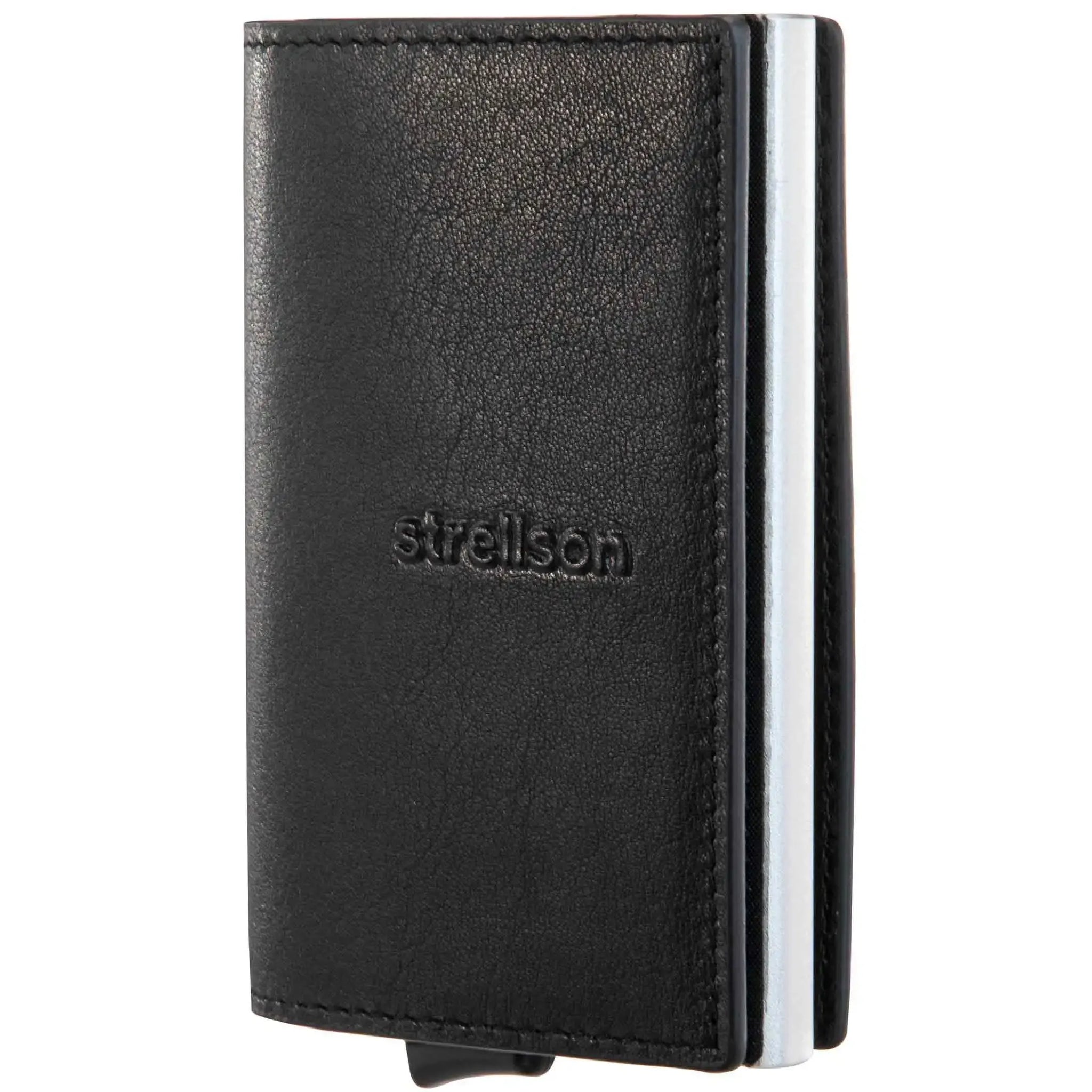 Strellson Carter C-One E-Cage SV8 wallet 10 cm - Black